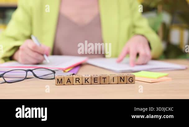 In a bright and inviting office, a person brainstorms innovative ...