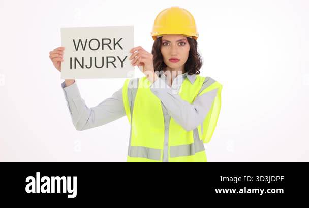 Construction worker holds slow Stock Videos & Footage - HD and 4K Video ...
