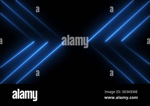 neon blue abstract background. 3 d rendering Stock Video Footage - Alamy