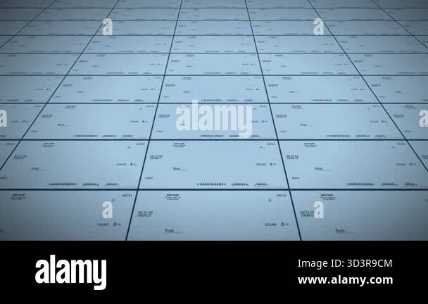Rows of bank checks create a clean financial background, symbolizing ...
