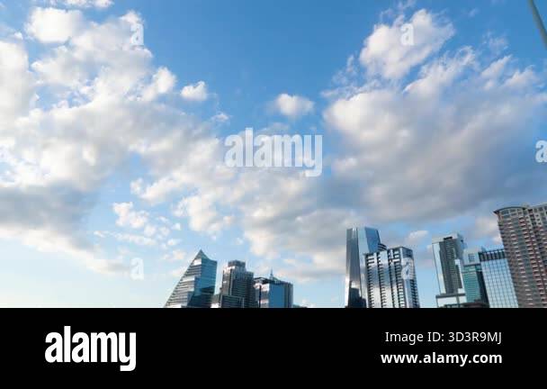 Austin Skyline Reflected on Calm Lady Bird Lake with Clouds 35. High ...