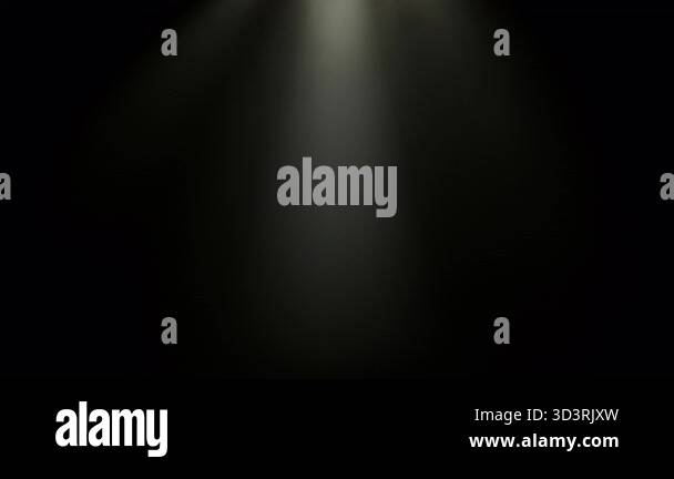 Slow Motion Real Filmed Light Beams Overlay with Haze Isolated on Black ...