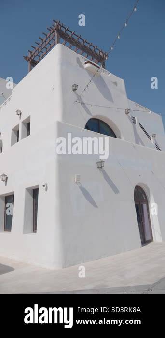 Qatar Doha 2 february 2025, Colorful architecture in desert town at ...