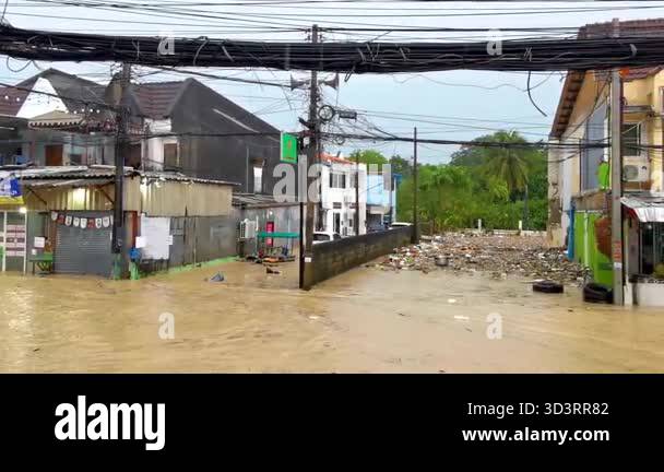 Kathu District Phuket Island Province Thailand 23. October 2025 Extreme ...