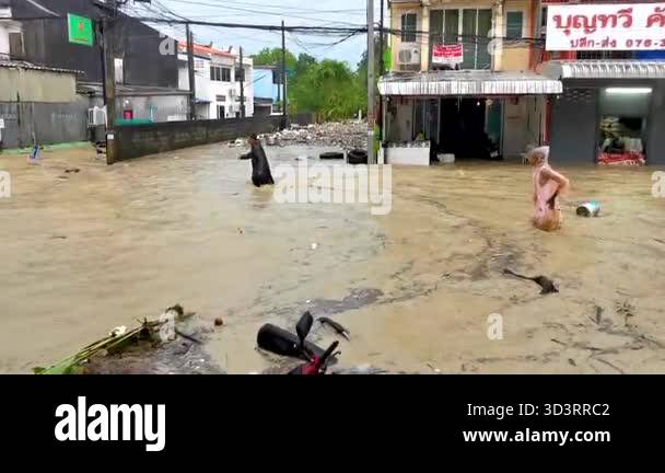 Kathu District Phuket Island Province Thailand 23. October 2025 Extreme ...