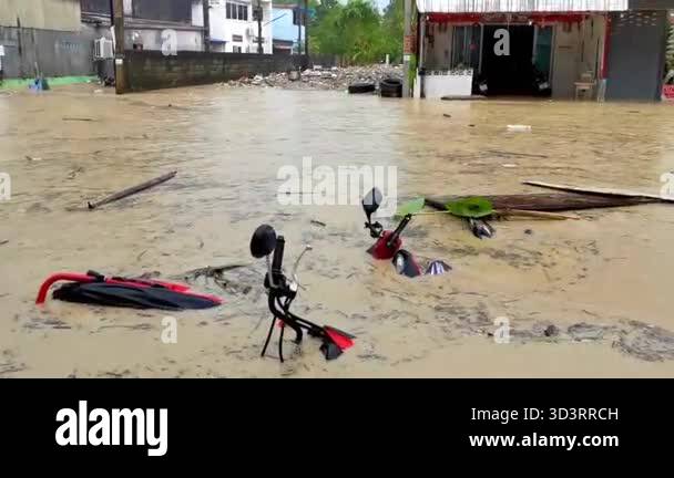 Kathu District Phuket Island Province Thailand 23. October 2025 Extreme ...