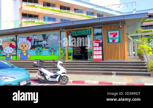 Kathu Phuket Thailand 13. October 2025 7 Eleven Seven 11 store shop ...