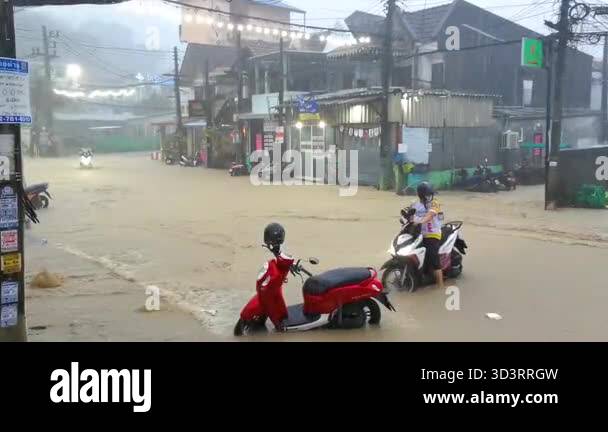Kathu District Phuket Island Province Thailand 23. October 2025 people ...