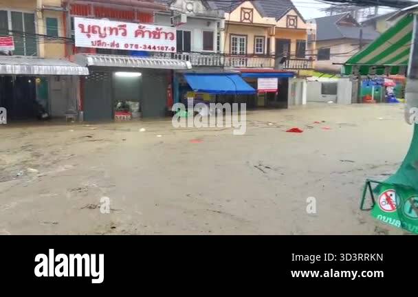 Kathu District Phuket Island Province Thailand 23. October 2025 Extreme ...