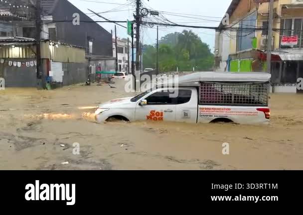 Kathu District Phuket Island Province Thailand 23. October 2025 Extreme ...