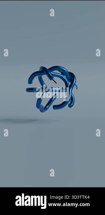 Satisfying Loop 3D animation perpetual Stock Video Footage - Alamy