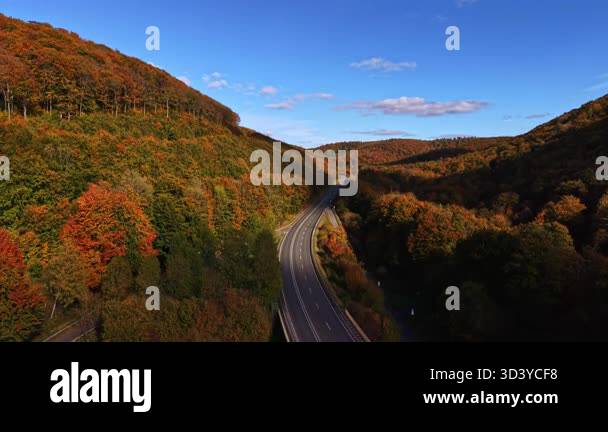 Expansive road winds through mountains Stock Videos & Footage - HD and ...