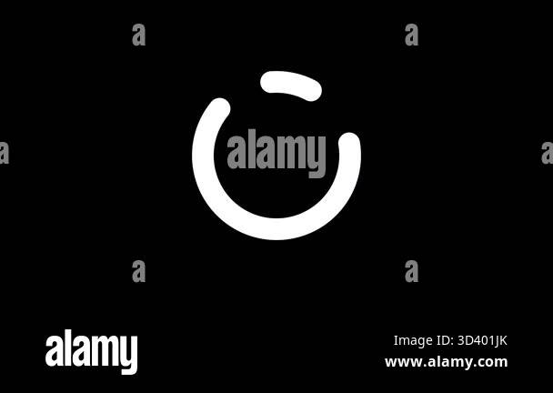 A clean and smooth loading animation is designed for UI UX designs ...