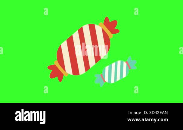 Sweet candy animation. Whimsical candy animation featuring colorful ...
