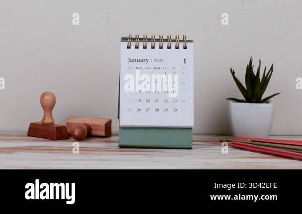 Desk calendar close up Stock Videos & Footage - HD and 4K Video Clips ...