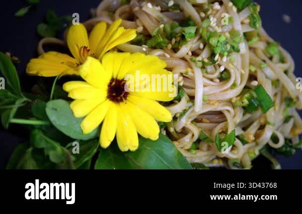 Noodles flowers Stock Videos & Footage - HD and 4K Video Clips - Alamy
