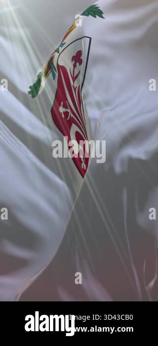 Flag of Florence, Italy. 4K Vertical. Loop Stock Video Footage - Alamy