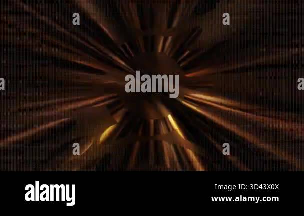 Futuristic background with a fiery vortex of exploding energy beams ...