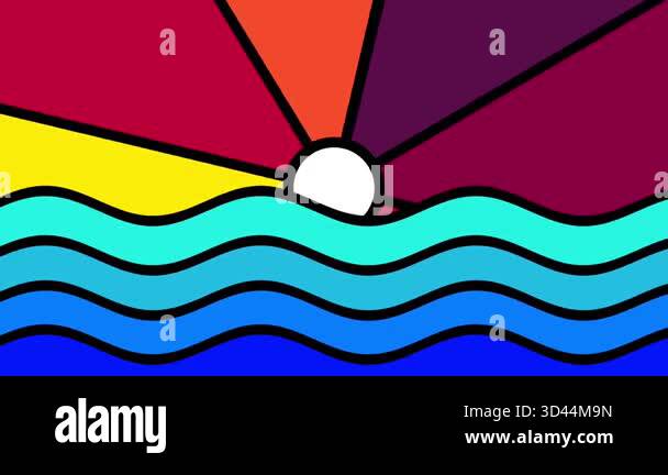 A serene artwork combining the beauty of rising sunlight over rolling ...