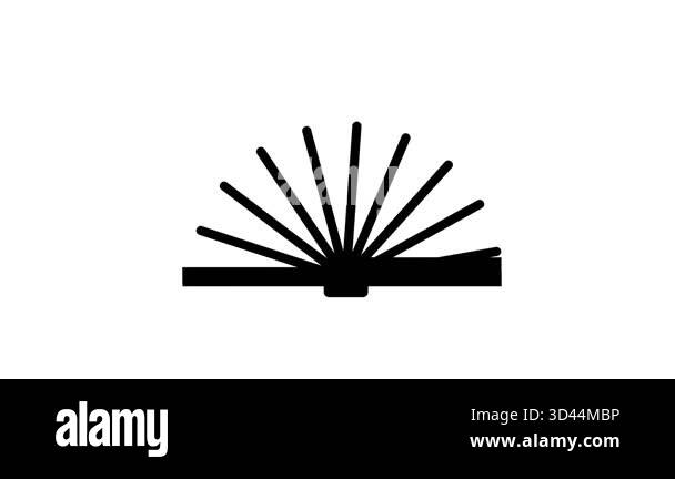 An open book spreading its pages symbolizes the endless pursuit of ...