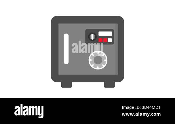 A locked safe vault symbolizing ultimate financial security, protection ...