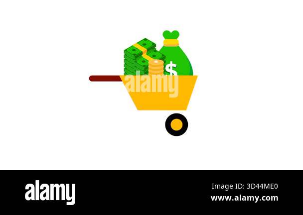 Wheelbarrow and money Stock Videos & Footage - HD and 4K Video Clips ...