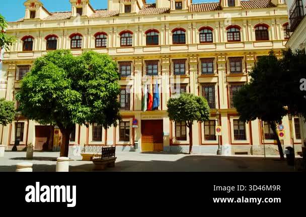 The Junta de Andalucia building, Seville, Andalusia, Spain, a ...