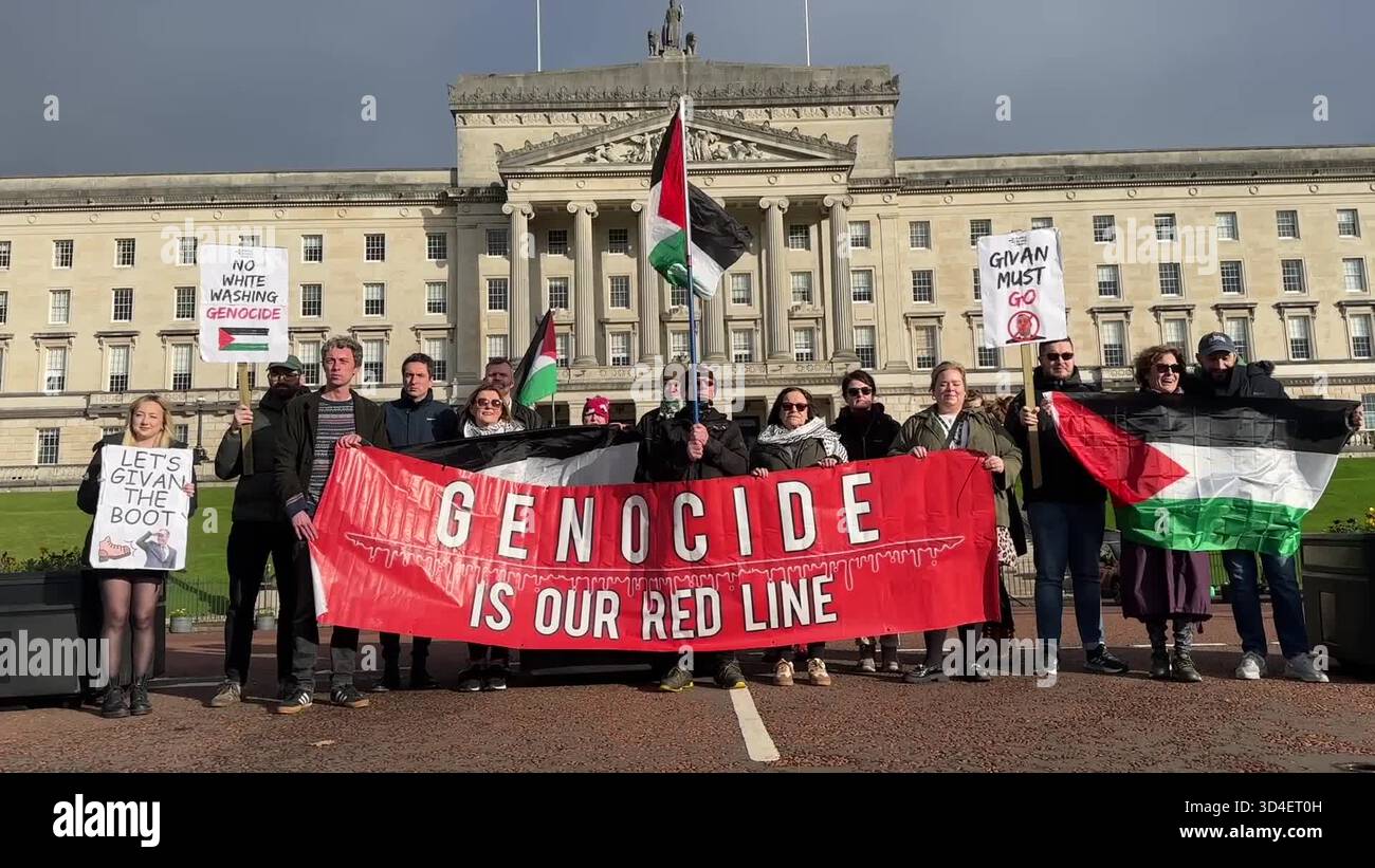 Gerry Carroll joins Mothers Against Genocide protest outside Irish ...