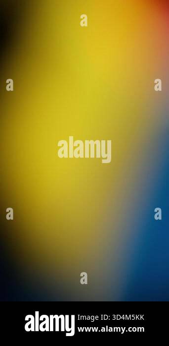 Vertical video. Color cube. Blur geometric flare. Defocused yellow red ...
