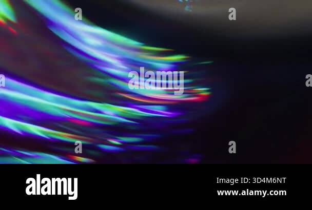 Blur ray rotate. Spectrum glow. Colorful bright neon line beam whirl ...