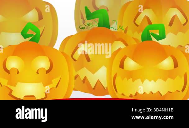 Mockup product display with Halloween pumpkin, Jack O' Lantern ...