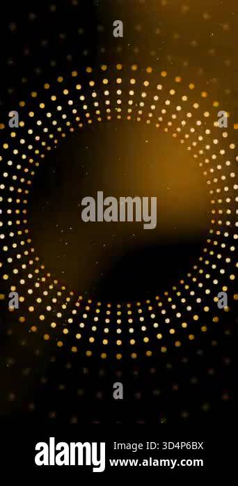 Vertical loop animation of a glowing colorful tunnel made of gradient ...