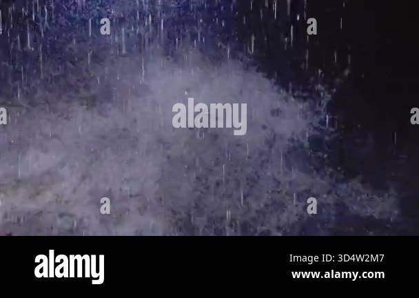Heavy rainfall hitting ground surface Stock Videos & Footage - HD and ...