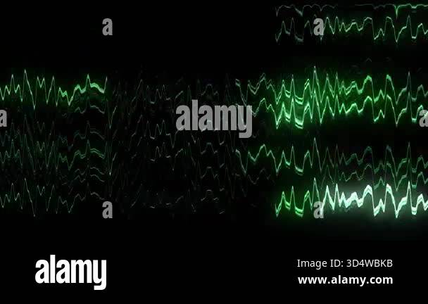 Glitch green background. Abstract screen with noise effect. Failure ...