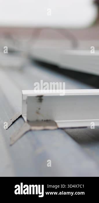 Solar panel mounting frame Stock Videos & Footage - HD and 4K Video ...