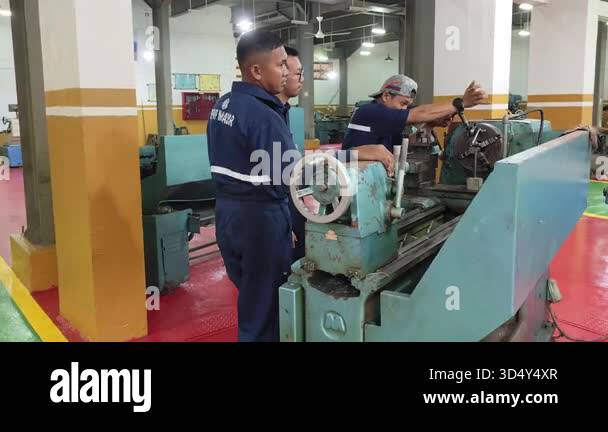 Operator in training lathe Stock Videos & Footage - HD and 4K Video ...