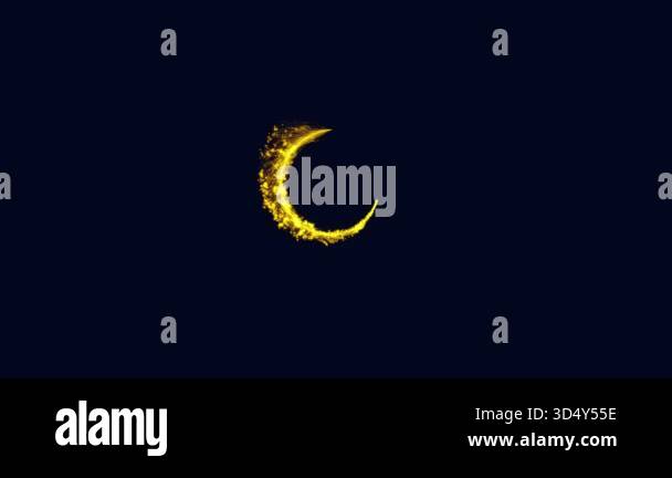 4K gold particles and sparkles. Explosion fireworks. Burst Of Abstract ...