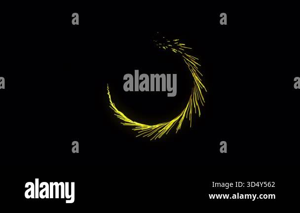 4K gold particles and sparkles. Explosion fireworks. Burst Of Abstract ...