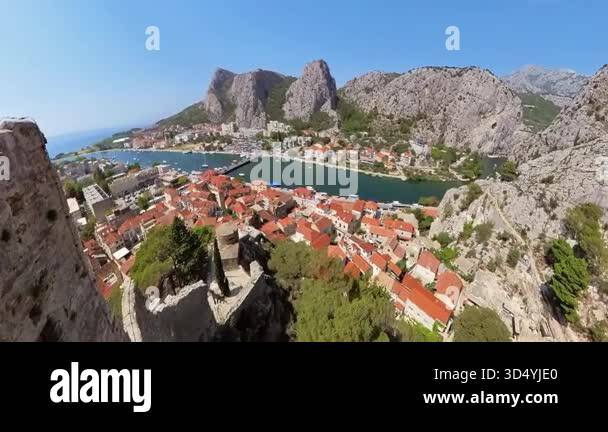 Mirabella fortress omis croatia Stock Videos & Footage - HD and 4K ...