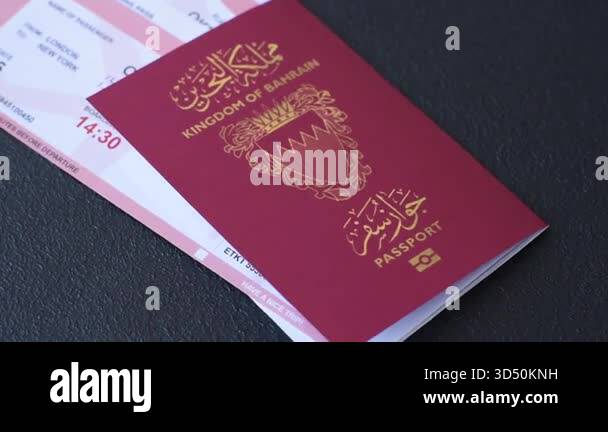 Bahraini passport for travelling, flying and doing business. Bahrain ...