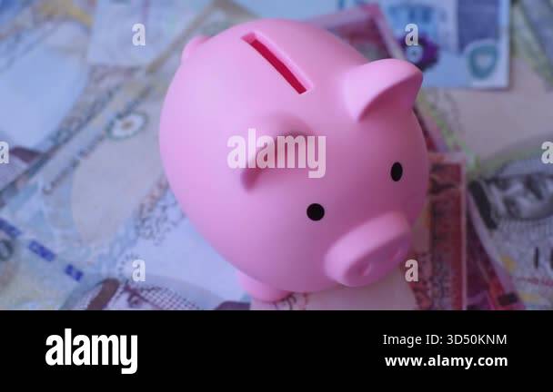 Bahrain paper money, dinar banknotes as currency for exchange or travel ...