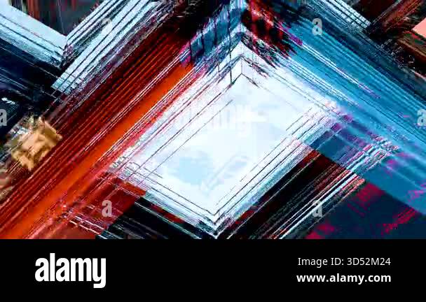 Geometric Fractal Spectrum, Dynamic 3D Prism Motion, Ethereal ...