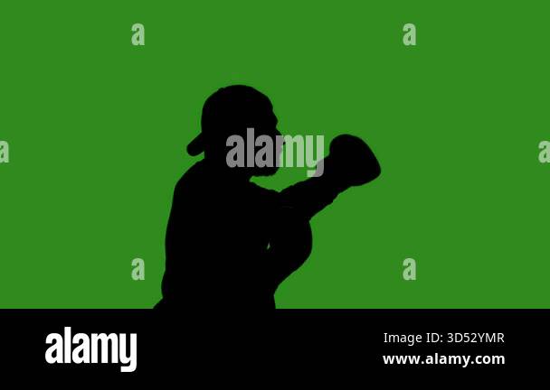Boxing figure human silhouette Stock Videos & Footage - HD and 4K Video ...