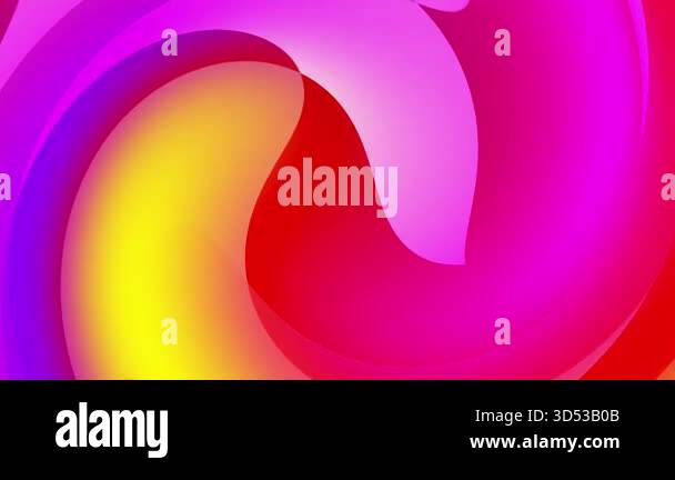 Vibrant abstract swirls of red pink and purple gradient motion ...