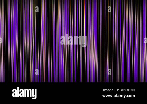 Abstract vertical stripes of vibrant purple and gold with subtle light ...