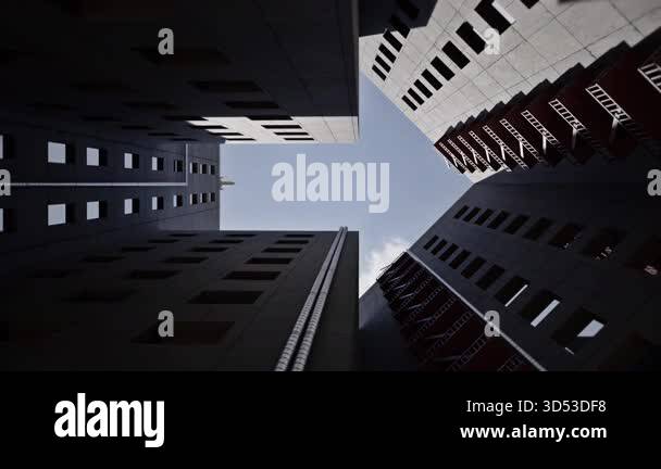 Arrow Geometry Builds And Plane Stock Video Footage - Alamy