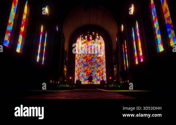 Medieval Biggest Throne Hall Stock Video Footage - Alamy
