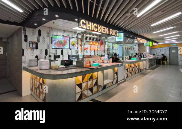 Sepang, Malaysia -November 2, 2025: KLIA2 Food Court Interior. This ...