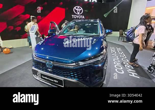 Serdang, Malaysia -May 15, 2025: Toyota's exhibition at the Kuala ...