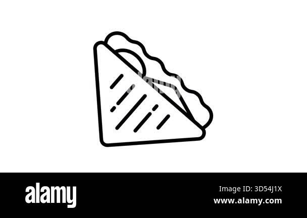 Sandwich bread vector Stock Videos & Footage - HD and 4K Video Clips ...